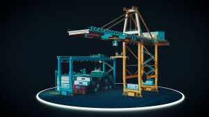 Sequenz – 3d animation digital twins