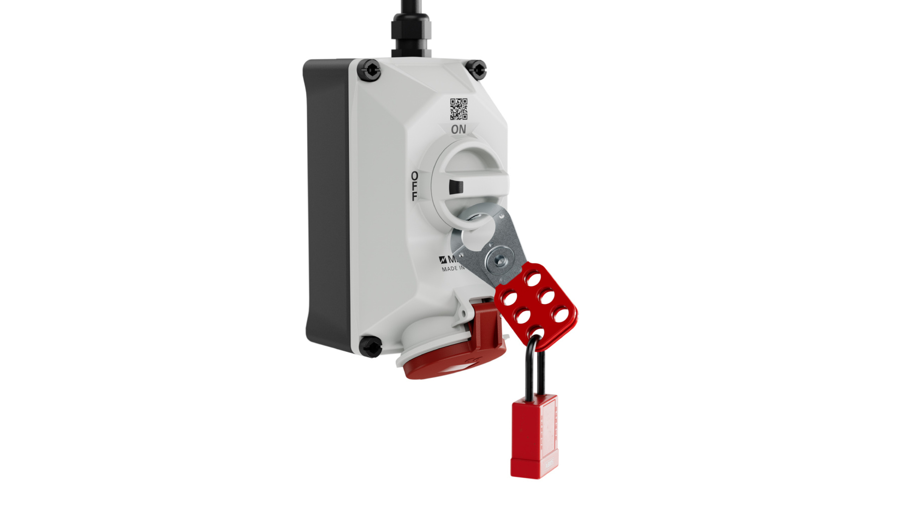 Sequenz – MENNEKES Benefits of a wall socket – 3d animation